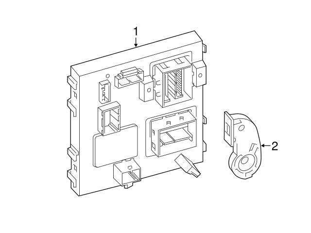 Genuine Volvo 36010223 Engine Control Module - Volvo | 36010095