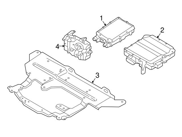 Genuine Volvo 36011623 Parking Aid Control Module - Volvo