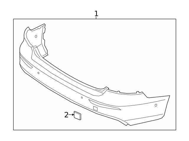 Genuine Volvo 39790657 Tow Eye Cap - Volvo