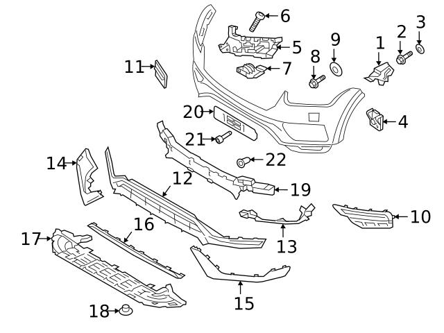 Genuine Volvo 39797348 Grille Molding; Right - Volvo