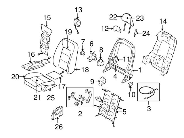 Genuine Volvo 39834787 Seat Trim Panel; Right - Volvo