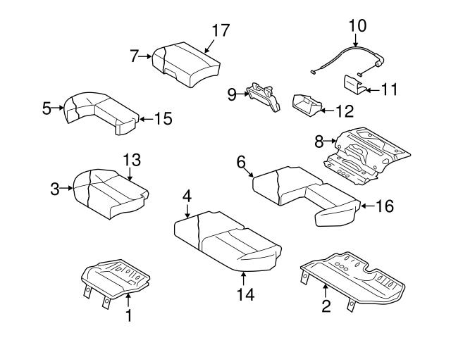 Genuine Volvo 39867357 Seat Cover; Right - Volvo
