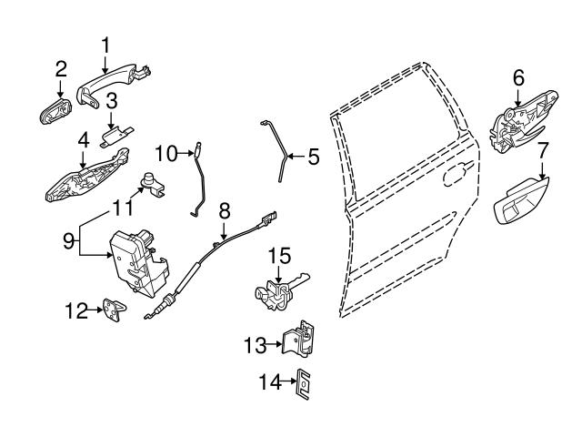 Volvo Door Handle Parts at Discount Prices