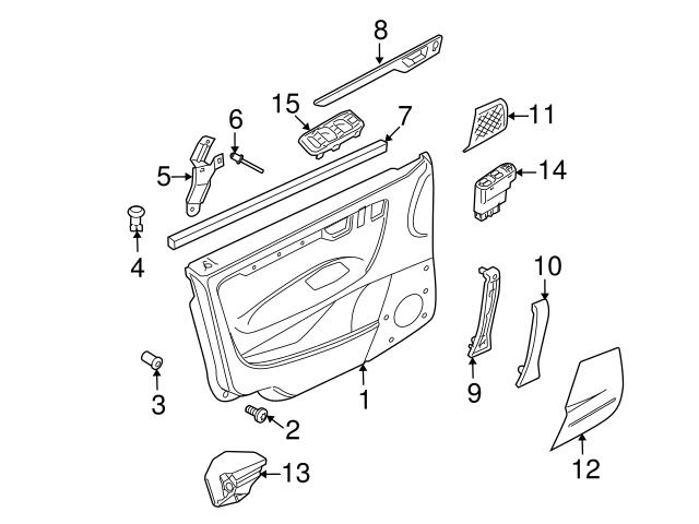 Genuine Volvo 39986958 Interior Door Pull Handle; Right - Volvo