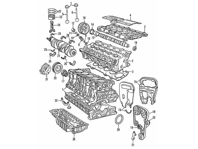 Genuine Volvo 6842272 Engine Camshaft Seal Ring; Front - Volvo