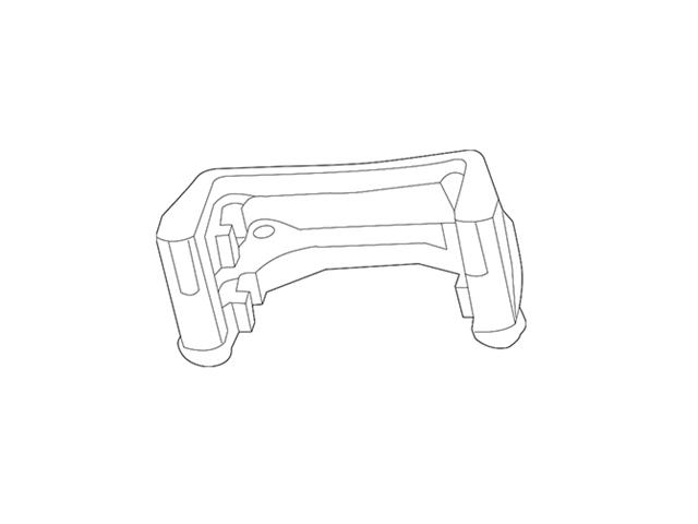 Genuine Volvo 8251312 Brake Caliper; Rear Left - Volvo