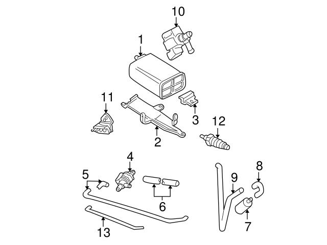 Genuine Volvo 8627600 Oxygen Sensor; Rear - Volvo