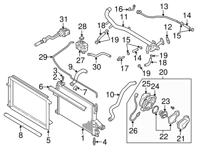Genuine Volvo 8636589 Coolant Pipe - Volvo