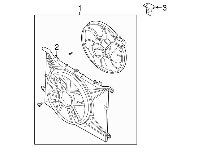 Genuine Volvo 8651136 Fuse Box Cover - Volvo