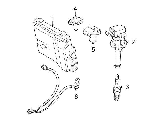 Genuine Volvo 8653171 Ignition Knock (Detonation) Sensor - Volvo