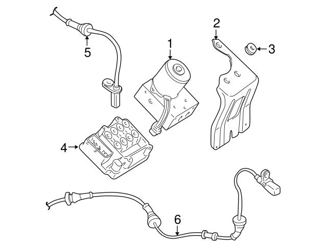 Genuine Volvo 8671457 ABS Control Module - Volvo