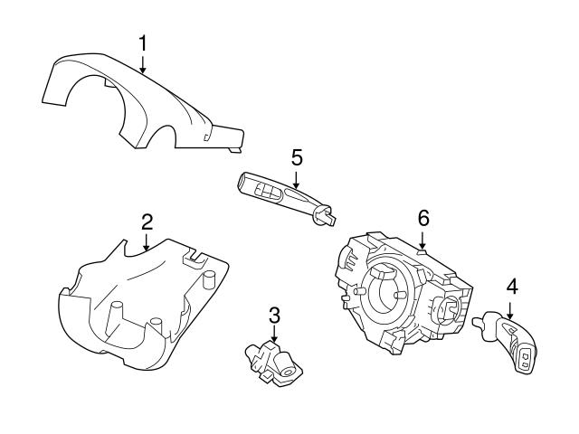 Genuine Volvo 8682868 Combination Switch - Volvo