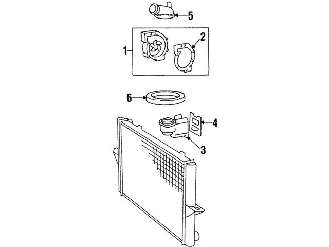 Genuine Volvo 8694626 Water Pump - Volvo