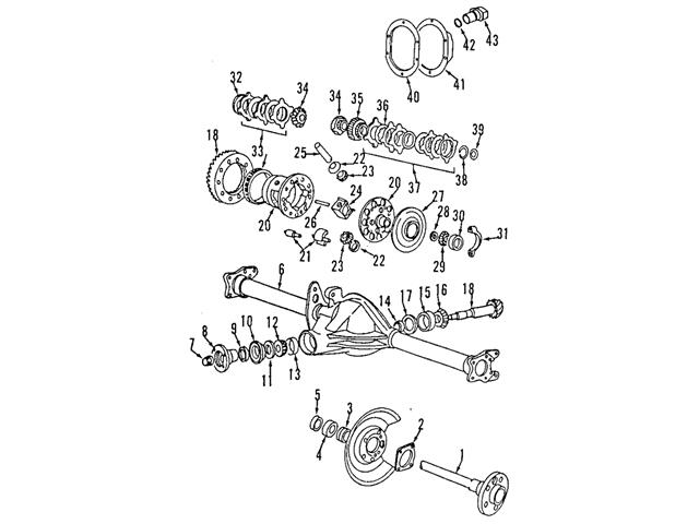 Genuine Volvo 9143317 Differential Pinion Seal; Front - Volvo | 942905