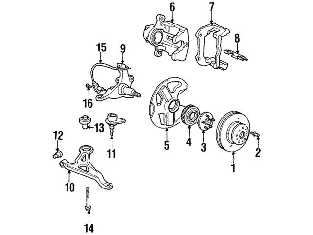 Discount Volvo 960 Brake Caliper Parts