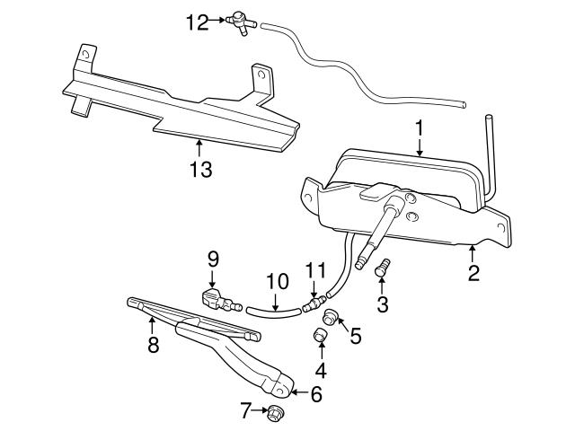 Genuine Volvo 9190242 Headlight Washer Nozzle; Right - Volvo