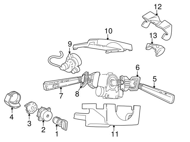 Genuine Volvo 9209873 Steering Column Cover; Lower - Volvo