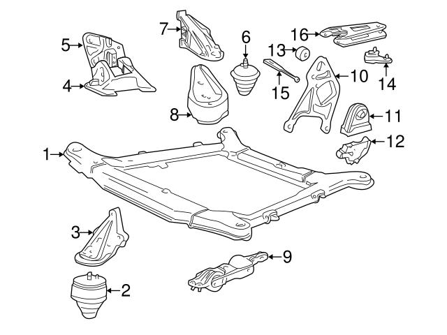 Genuine Volvo 9434263 Torque Strut Bushing - Volvo
