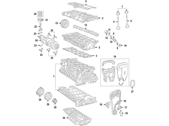 Genuine Volvo 9487330 Piston - Volvo