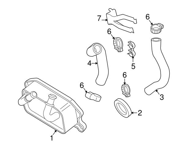 Genuine Volvo 9496495 Oil Cooler - Volvo