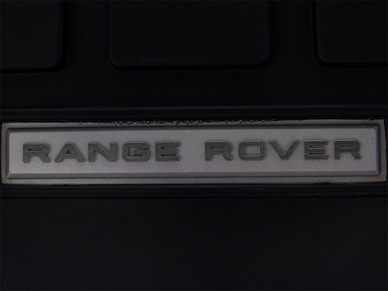 Genuine Land Rover VPLWS0190 All-Weather Rubber Floor Mat Set; Black; 4 ...