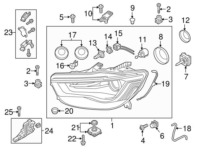 Genuine VW/Audi 000998953 Headlight Restoration Kit; Left, Right - Audi ...