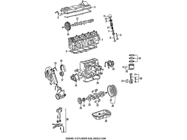 Genuine VW/Audi 026109175B Timing Cover; Lower - VW | VW026109175B