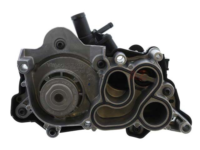 Genuine VW/Audi 04E121600CB Engine Water Pump and Thermostat Assembly ...