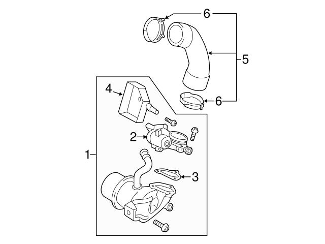 Genuine VW/Audi 04L131512L EGR Cooler - VW | VW04L131512L