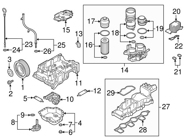 Genuine VW/Audi 059129712CB Intake Manifold; Right - Audi, VW ...