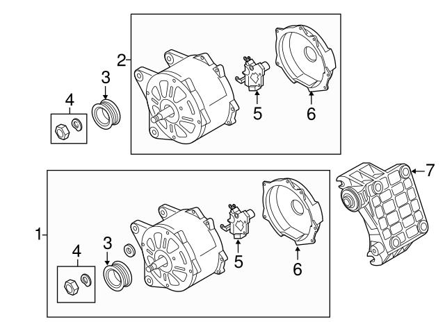 Genuine VW/Audi 059903119K Alternator Pulley - VW | VW059903119K