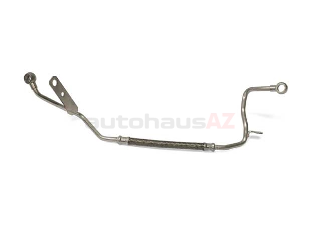 Genuine VW/Audi 06A145778D Turbocharger Oil Line; Feed Line SKU ...