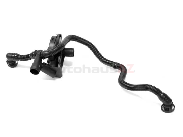 Genuine Audi 06C103217H Crankcase Breather Hose; Block Tube to Left ...