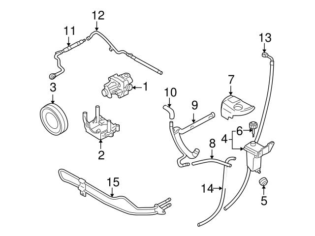 Genuine VW/Audi 06C121071C Coolant Pipe - Audi | AU06C121071C