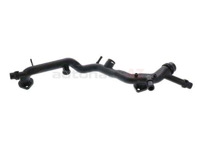 Genuine Audi 06E121045T Coolant Pipe; Connects Cyliinder Heads - Audi