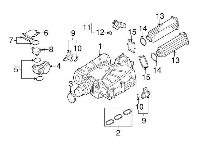 Genuine VW/Audi 06E145621S Intercooler; Left, Right - Audi, VW ...