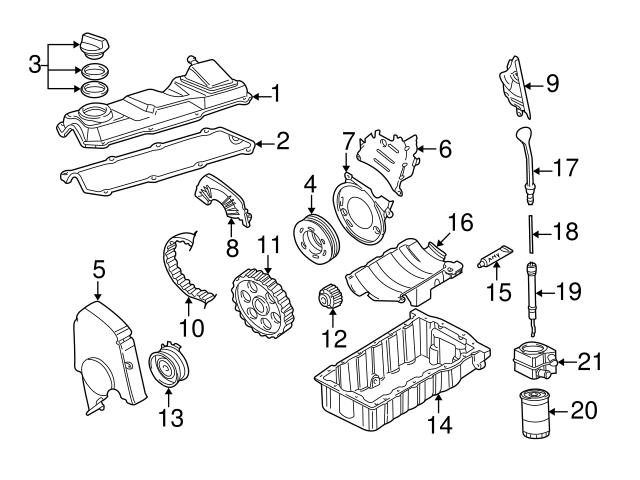 Genuine VW/Audi 06F115611A Oil Dip Stick - VW | VW06F115611A