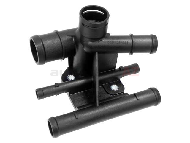 Genuine VW/Audi 06F121132H Radiator Coolant Hose Flange - Audi, VW ...