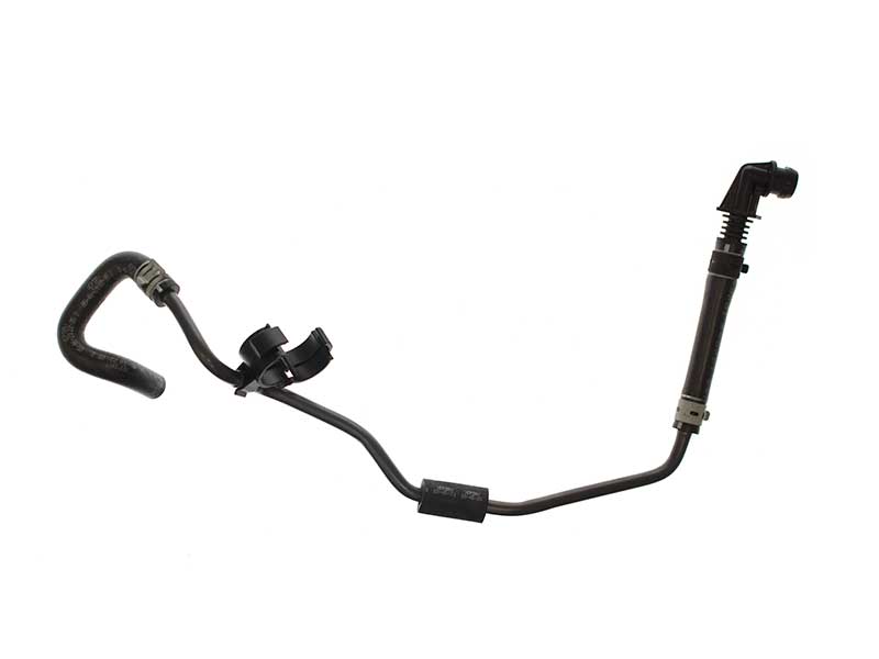 Genuine Audi 06L121081E Engine Coolant Overflow Hose; Rear, Lower ...