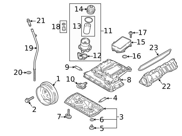 Genuine VW/Audi 06M115155J Oil Pump Pickup Tube - Audi | AU06M115155J