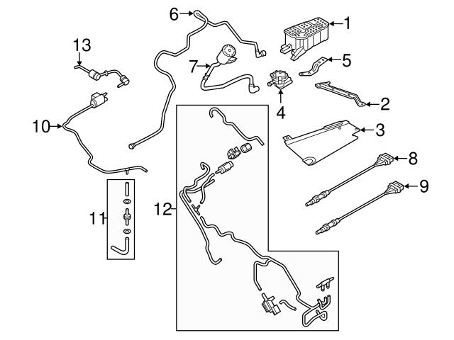 Genuine VW/Audi 06M906265 Oxygen Sensor - Audi | 8W0906265K AU06M906265