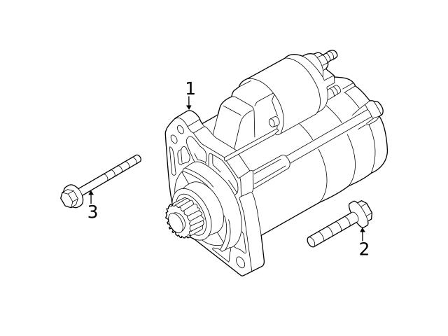 Audi S6 Starter Parts - Genuine VW/Audi