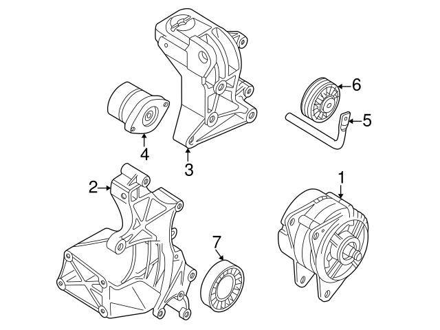 Genuine VW/Audi 074903308B Door Handle, Interior - VW | VW074903308B