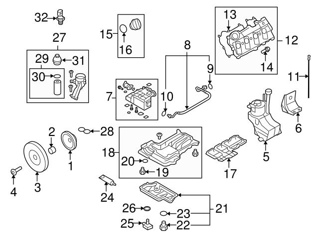 Genuine VW/Audi 079115401S Oil Filter Housing - Audi | AU079115401S