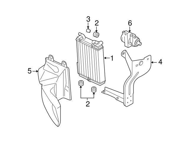 Genuine VW/Audi 07C121599 Auxiliary Water Pump - Audi | AU07C121599