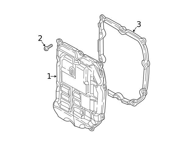Genuine VW/Audi 09S321370 Auto Trans Oil Pan Gasket - VW | VW09S321370