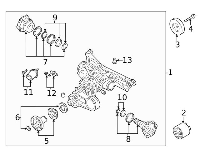 Genuine VW/Audi 0B0598079 Starter Solenoid Repair Kit - Audi | AU0B0598079