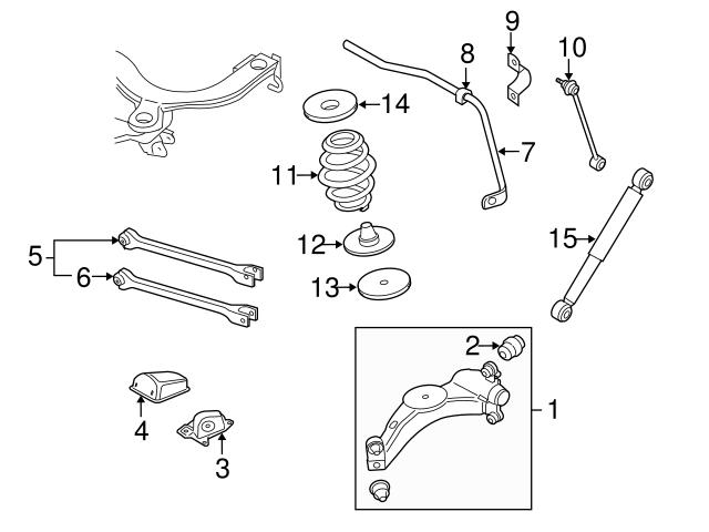 Genuine VW/Audi 1J0511115DP Coil Spring; Left, Right - VW | VW1J0511115DP