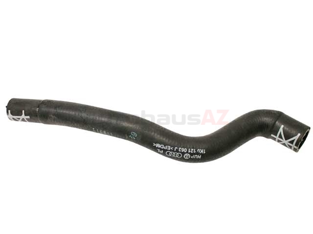 Genuine VW/Audi 1K0121063J Coolant Hose; Water Hose - From water pipe ...