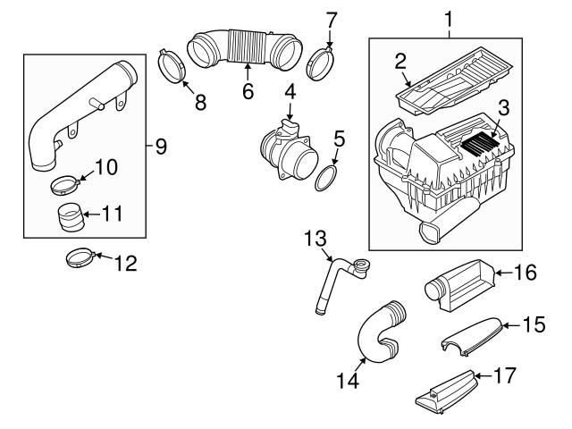 Genuine VW/Audi 1K0129637D Air Filter Housing Plug - Audi, VW ...